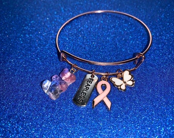 Colitis Awareness Bangle Bracelets - Etsy