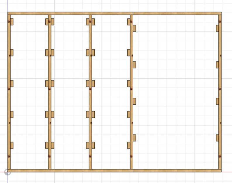 Tote Storage: 27 Gal and 55 Gal Plan With 5x10 Bin Rack Plan - Etsy