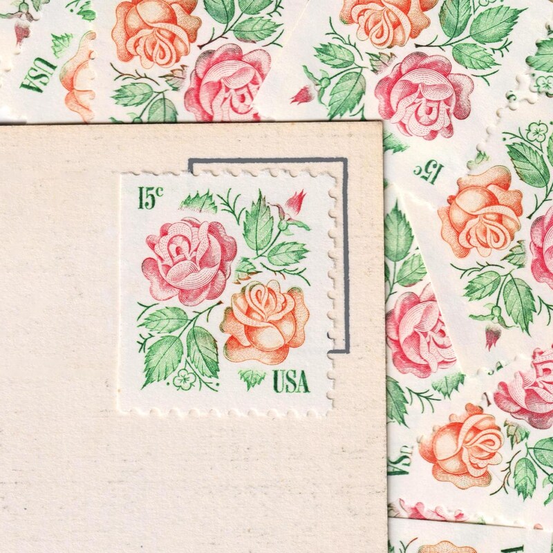 Rose Stamp - Etsy