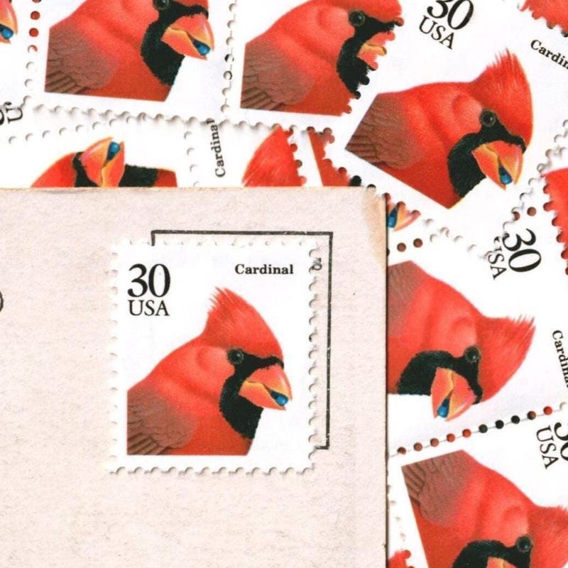 Vintage Bird Stamps - Etsy