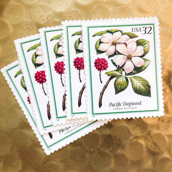 5 Cent Red Stamp - Etsy