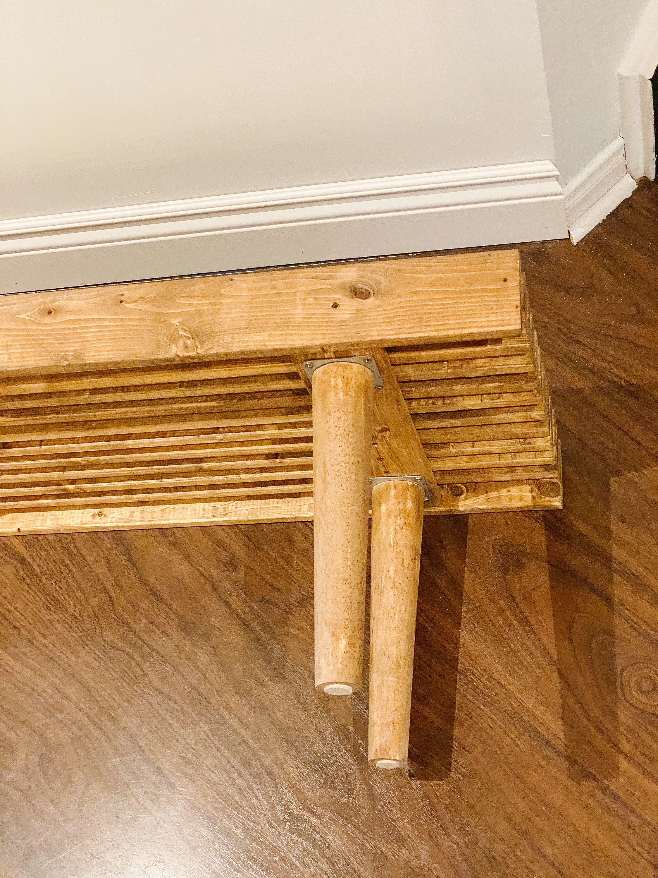 Slatted Bench - Mid Century Modern - Etsy