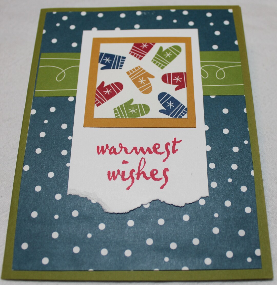 Warmest Wishes Card - Etsy