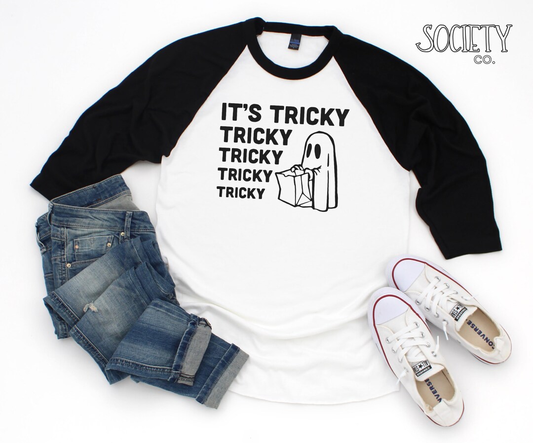 It’s Tricky Tricky Tricky Shirt | Funny Halloween Shirt | Run DMC T-shirt | Sarcastic Halloween ...