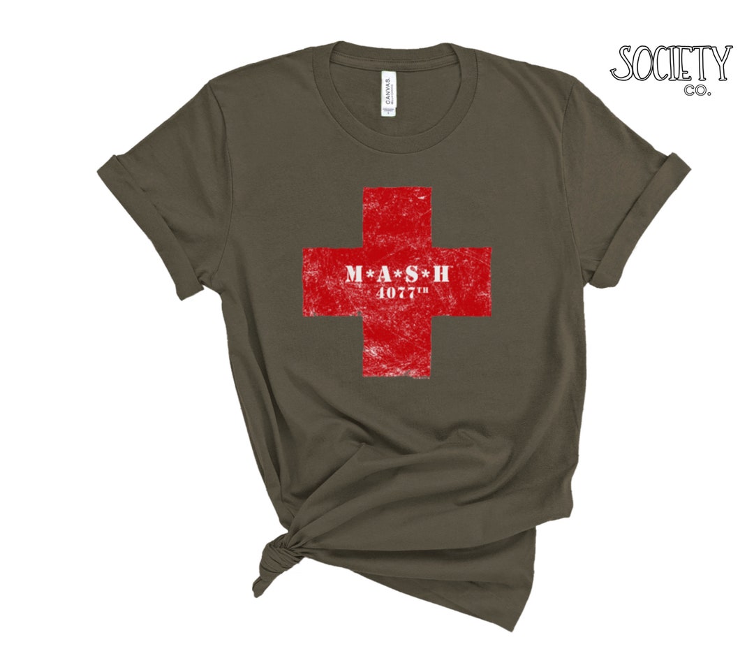 MASH Shirt | 4077th Division Tshirt | M*A*S*H Tee | 70s | 80s | TV ...