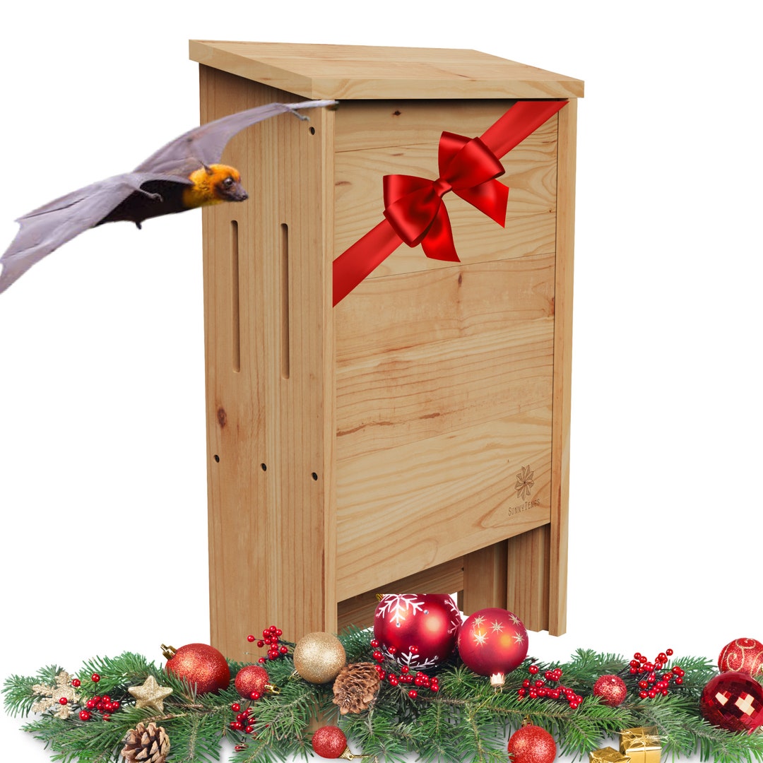 Large Bat House Bat Box Double Chambered Bat Houses Improved Air Flow ...