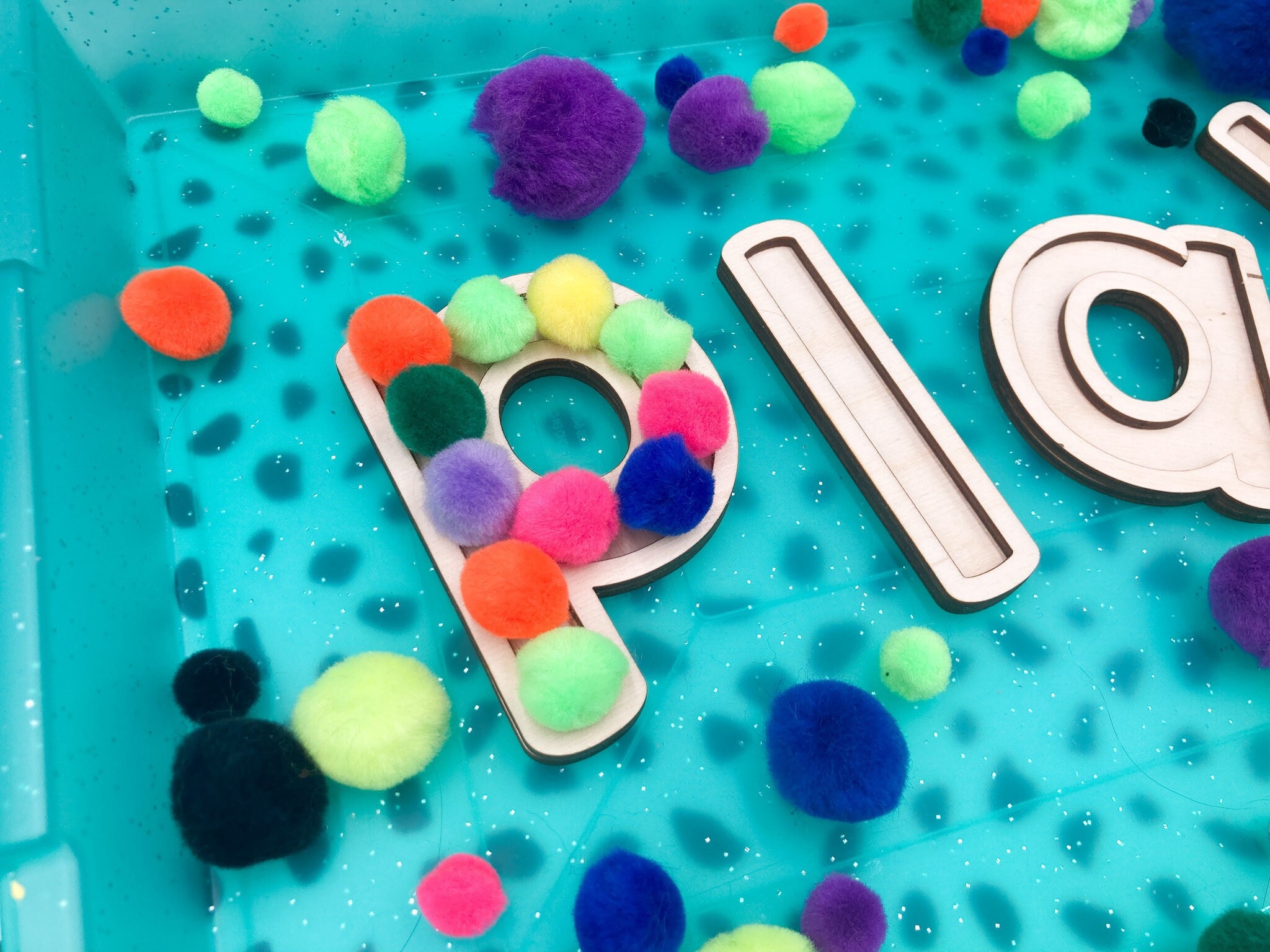 Alphabet Sensory Letter Trays | Etsy