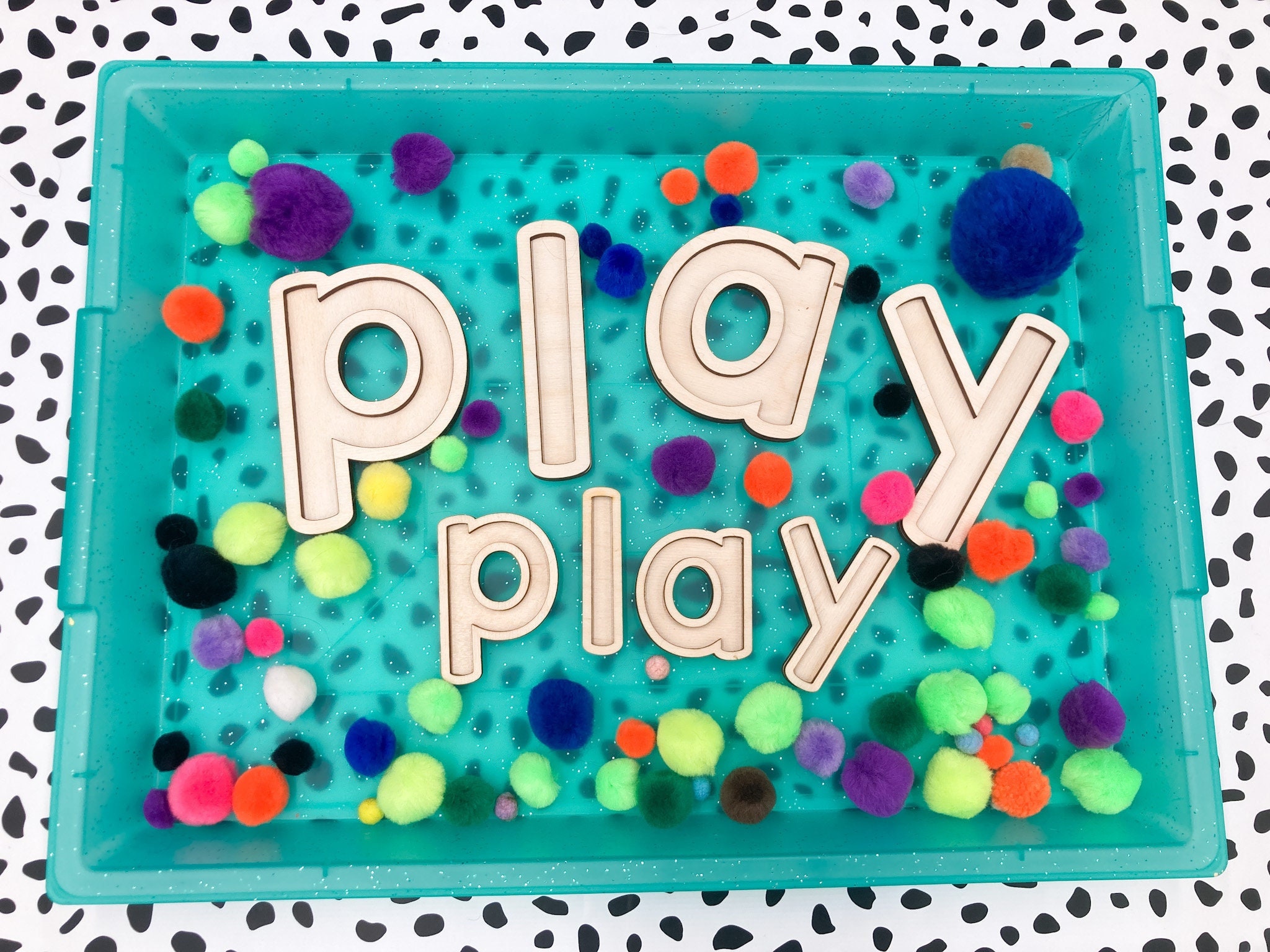 Alphabet Sensory Letter Trays | Etsy