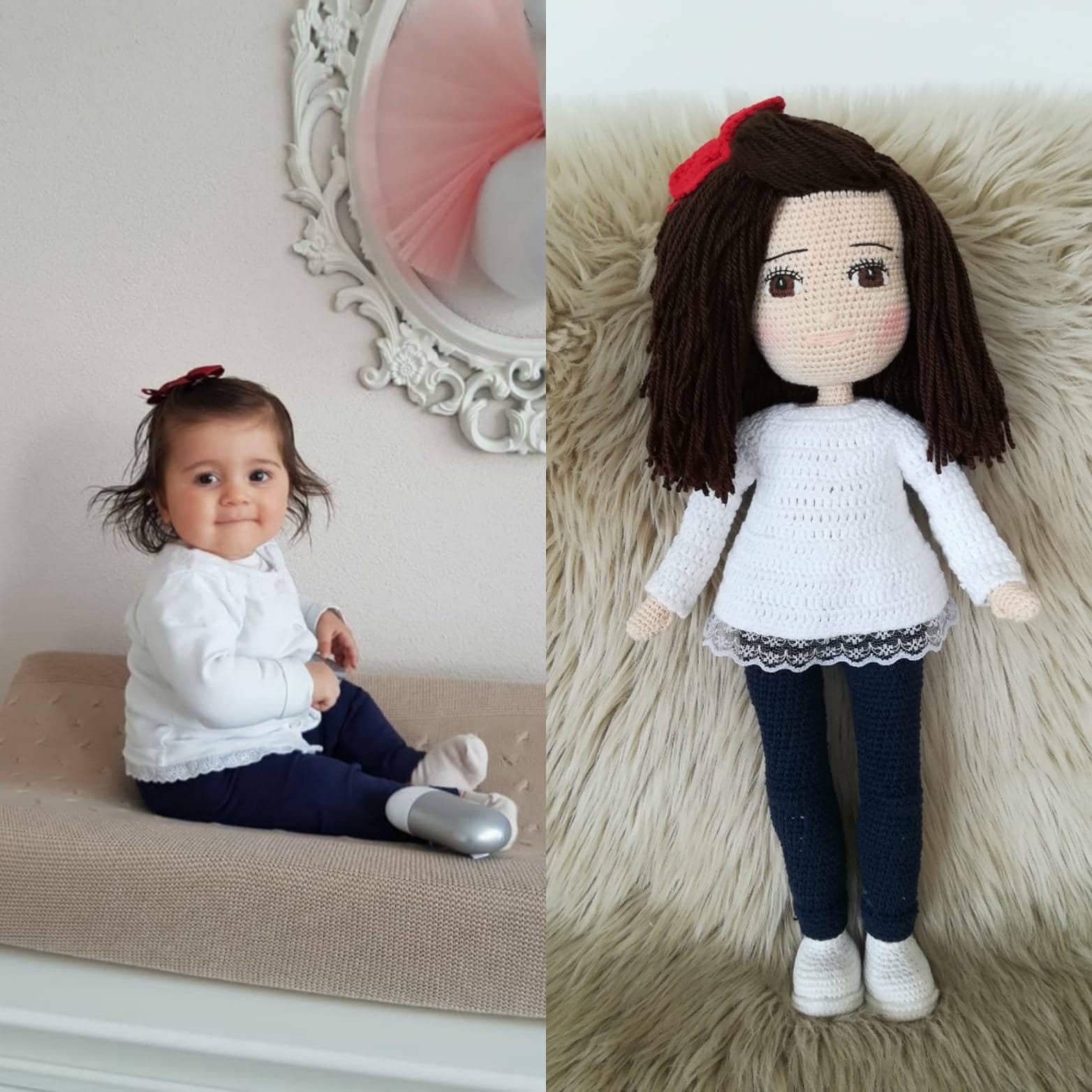 Personalized Doll From Photo Look a Like Dool Personalized | Etsy