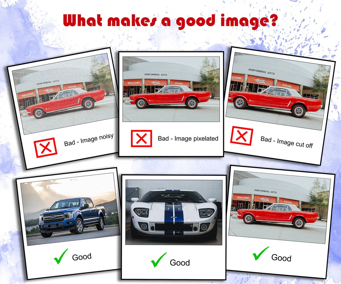 CUSTOM Car Portrait From Photo Car Portrait Vehicle | Etsy