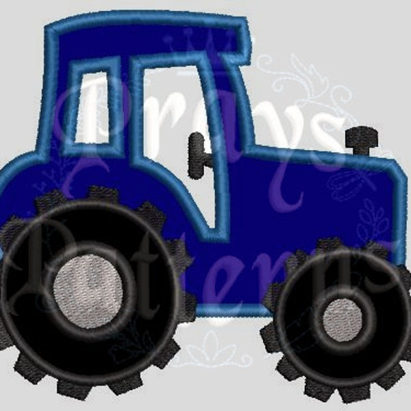 Tractor Applique - Etsy UK