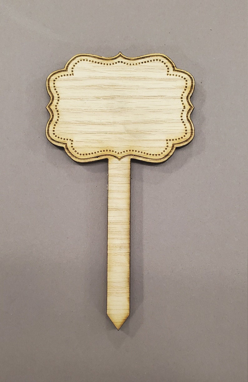Laser Cut Plant Tags - Digital Download Only - Etsy