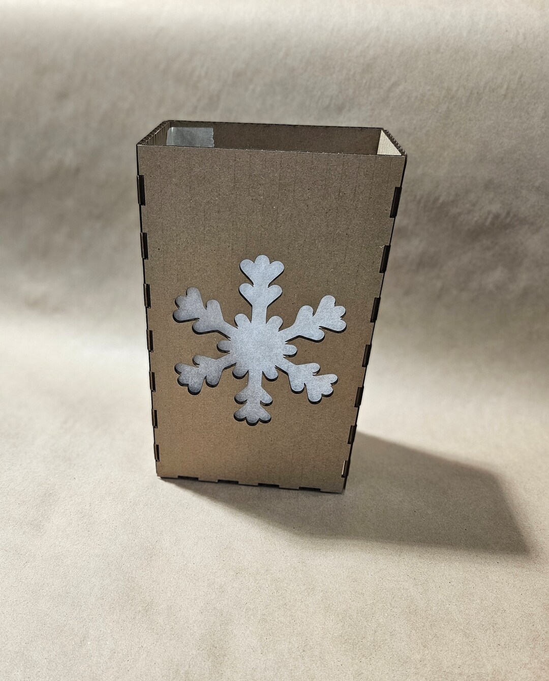 Snowflake Luminary Box - Digital Download Only - Etsy