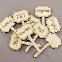Plant Tags - Etsy