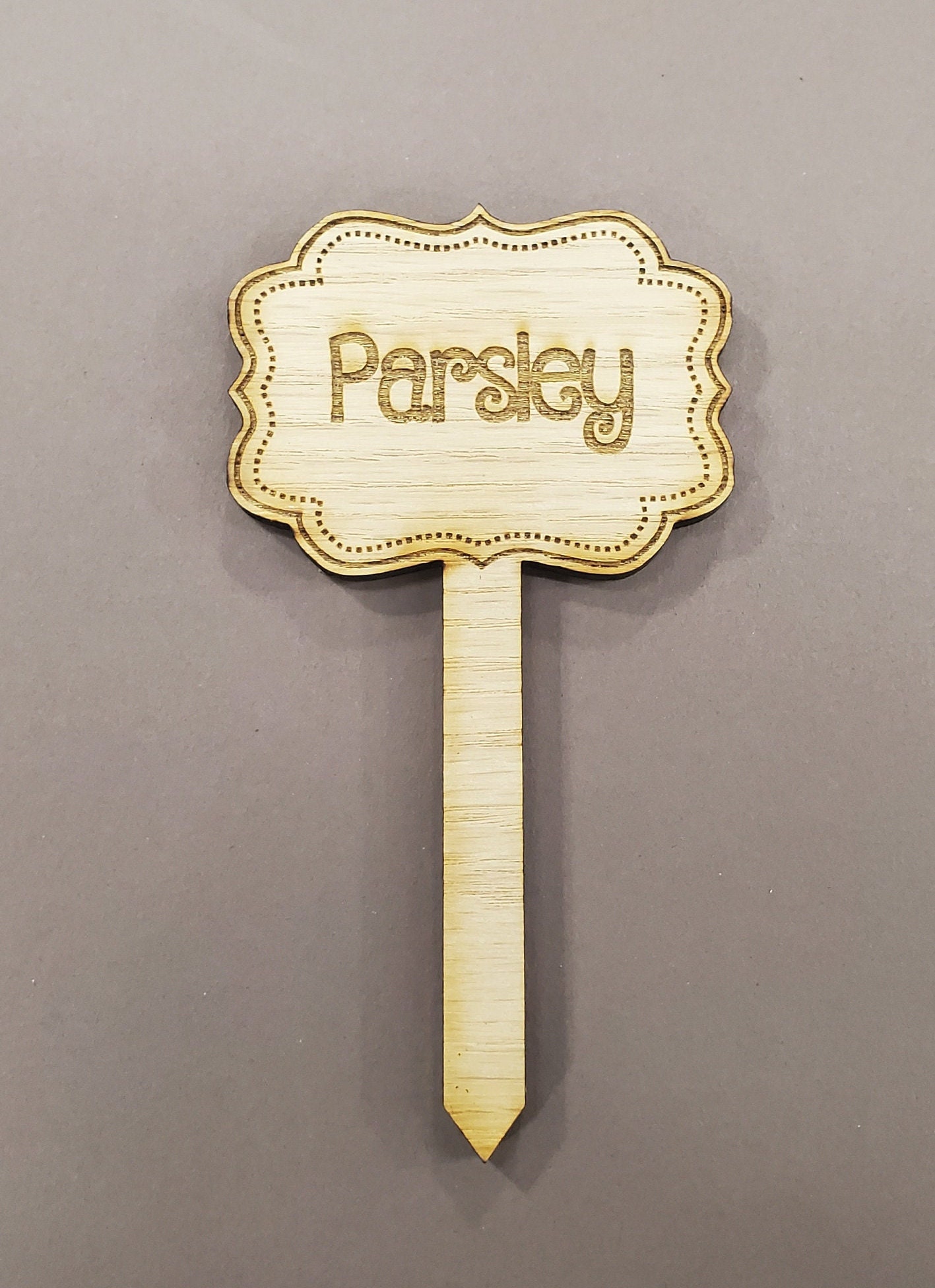 Laser Cut Plant Tags - Digital Download Only - Etsy