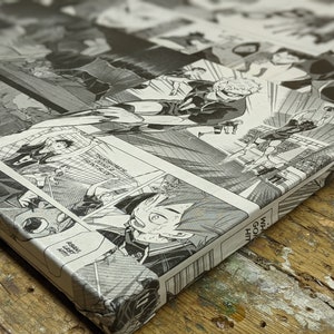 Custom Manga Collage Canvas Commissions - Anime Wall Decoration - Anime ...