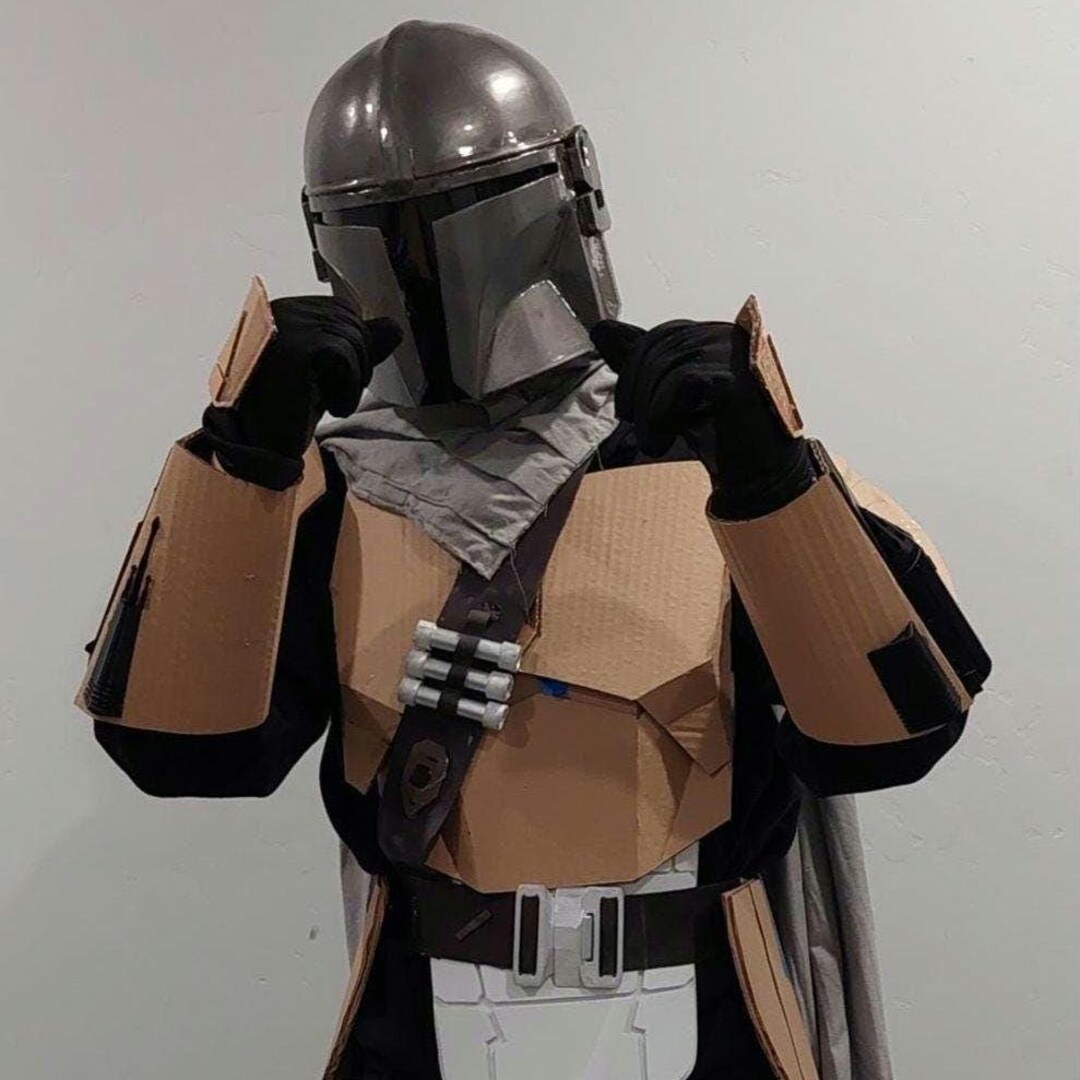 TEMPLATES for the API CARDBOARD Mandalorian Armor - Etsy