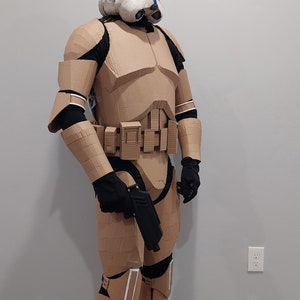 TEMPLATES for the API CARDBOARD Clone Trooper Armor - Etsy