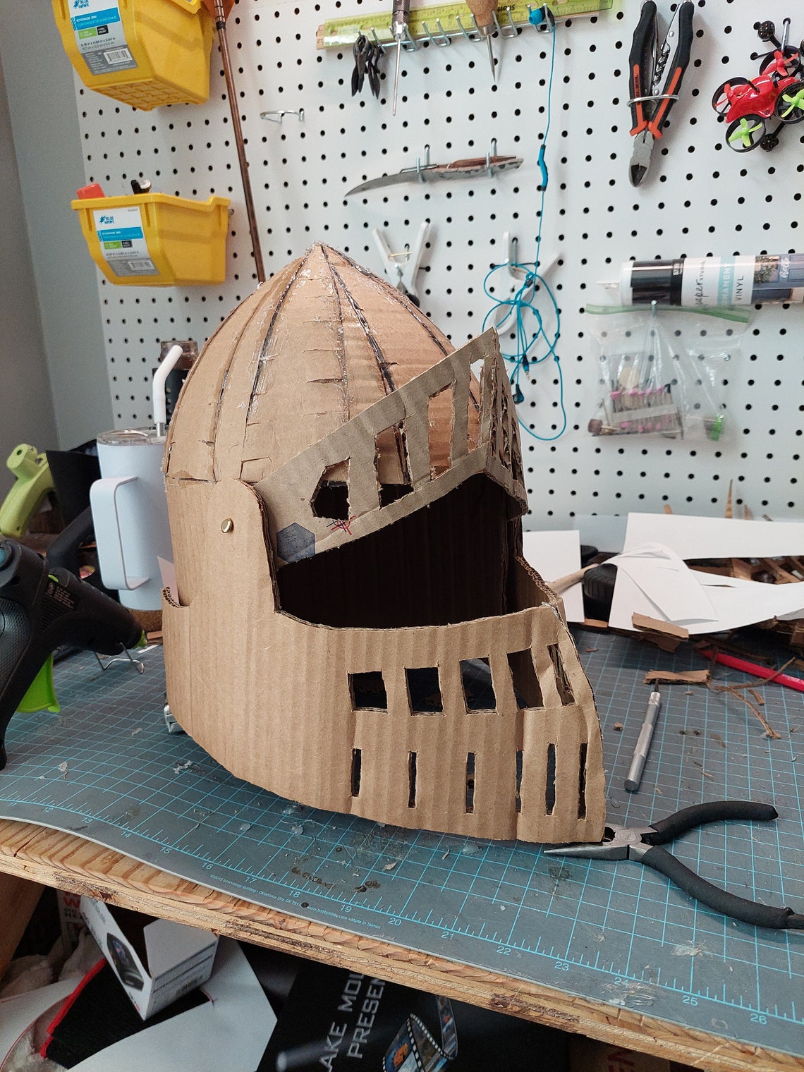 Cardboard Shrek the Musical Shrek Helmet Templates - Etsy Canada