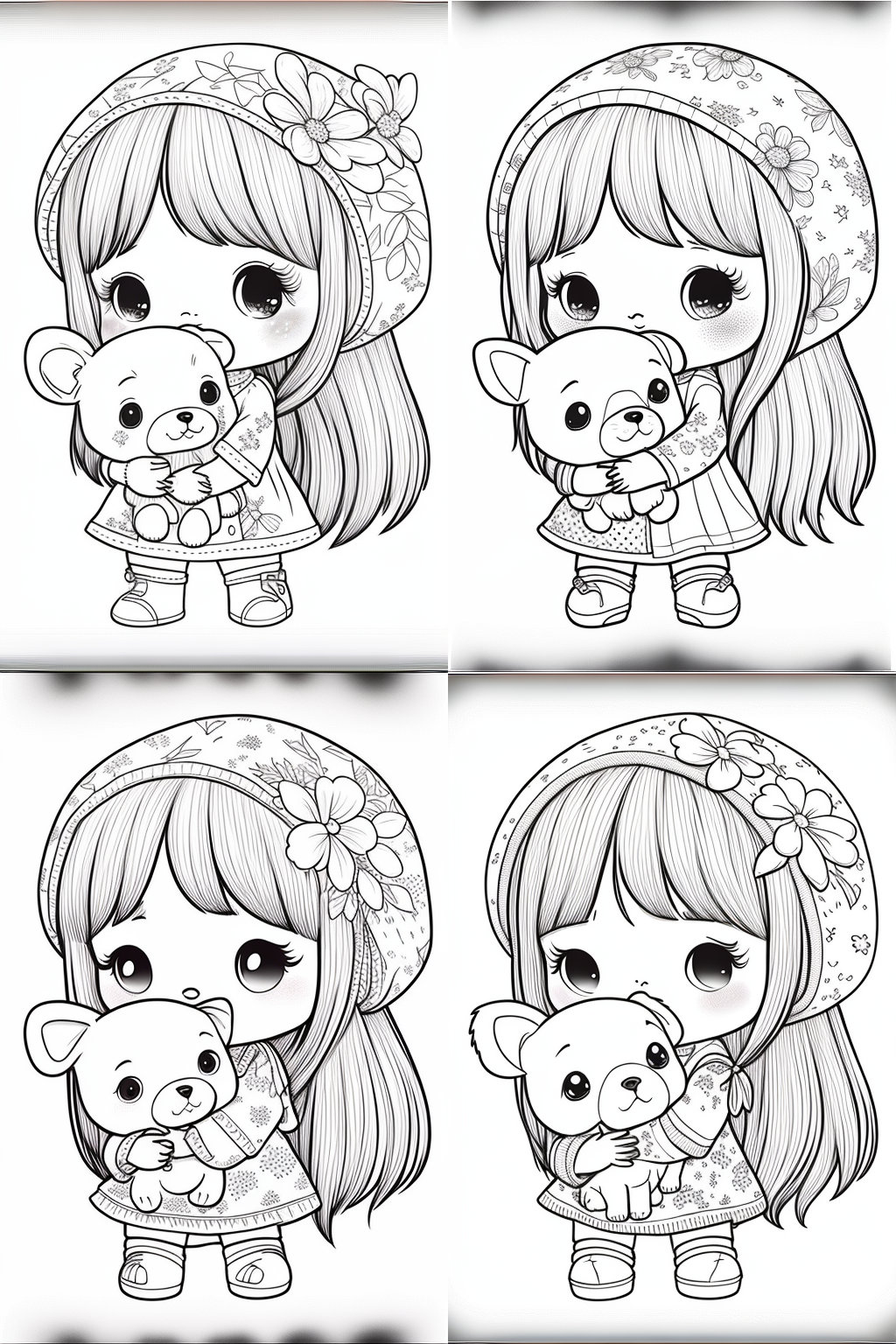 10 Hojas para colorear de Chibi Imprimibles y divertidas para todas las ...