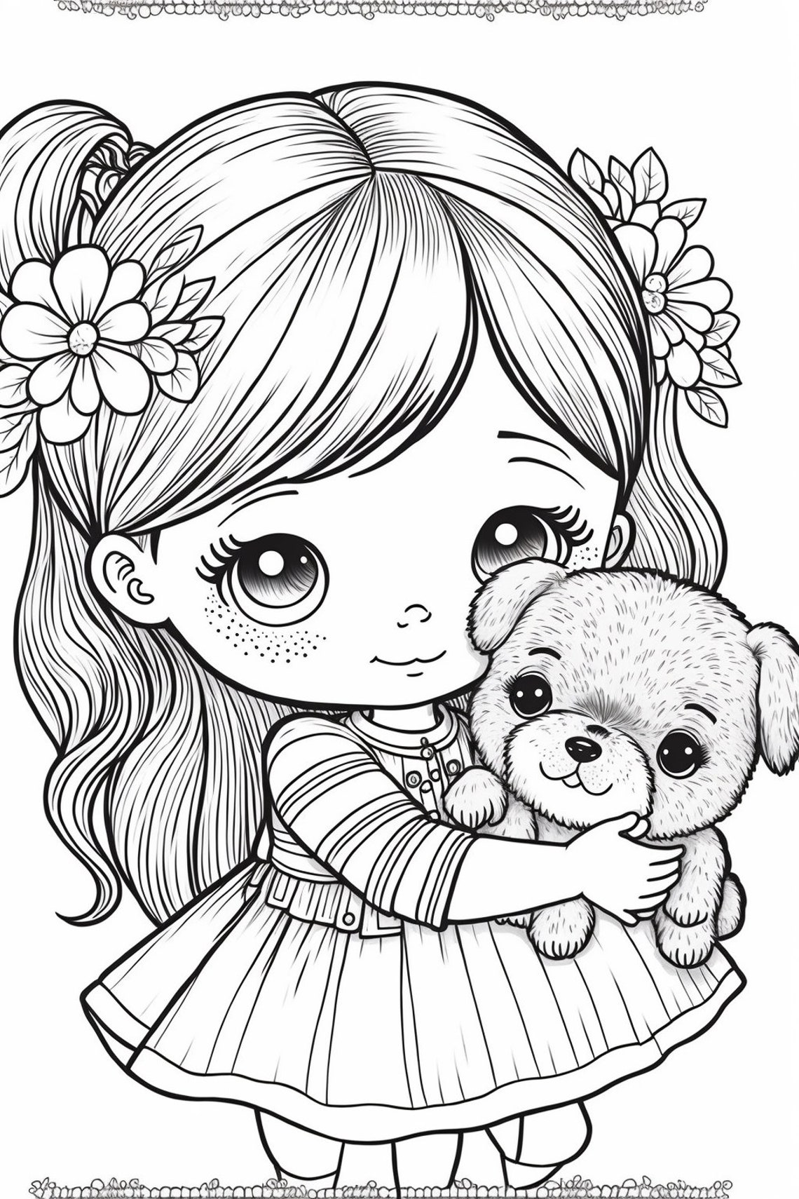 10 Hojas para colorear de Chibi Imprimibles y divertidas para todas las ...