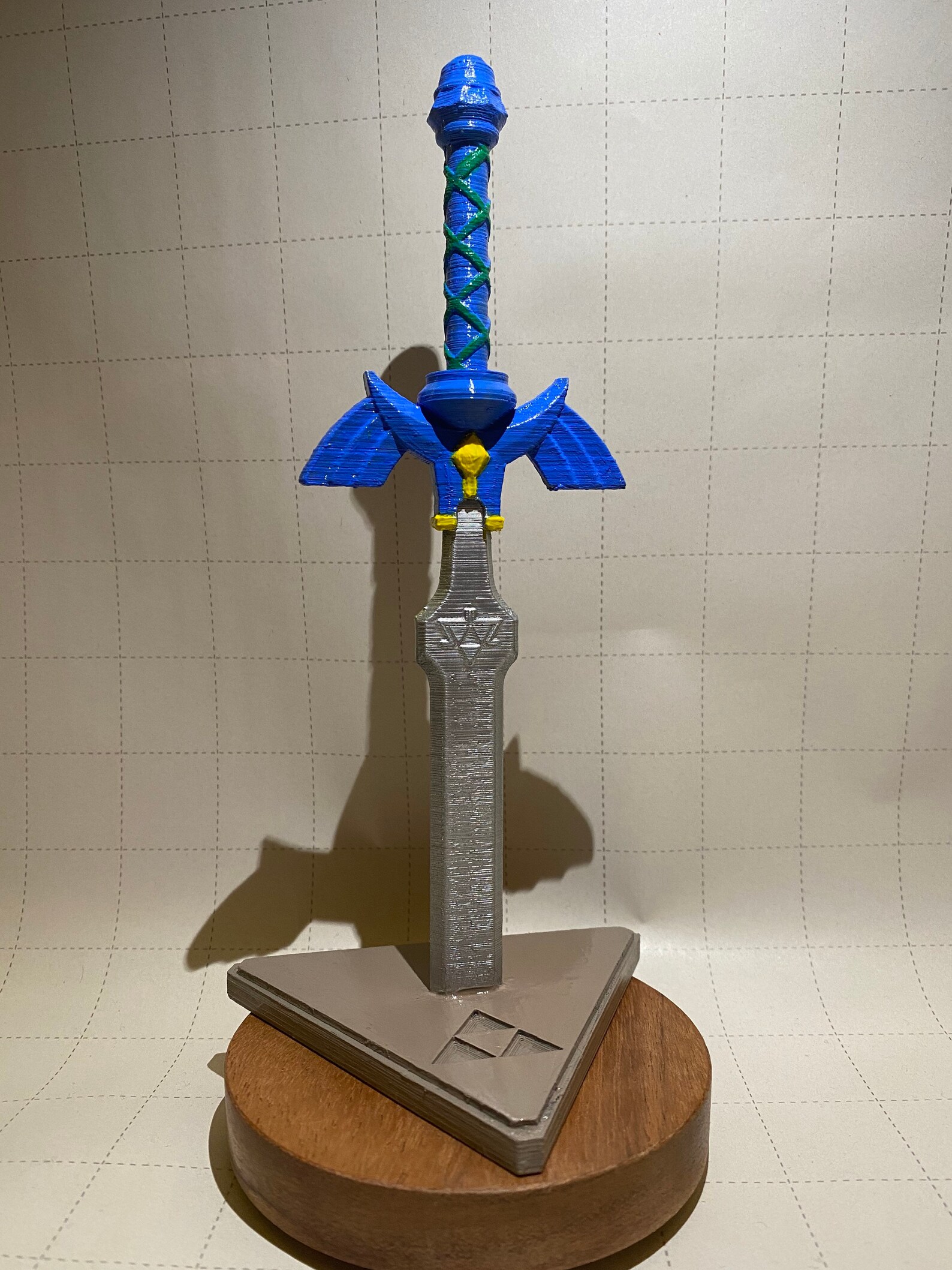 Miniature Master Sword and Pedestal 3D Printed | Etsy
