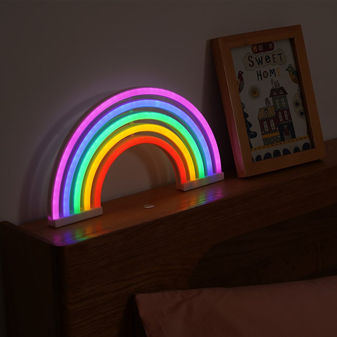 Rainbow Lamp NightlightKids LightNight Light for Boys and | Etsy
