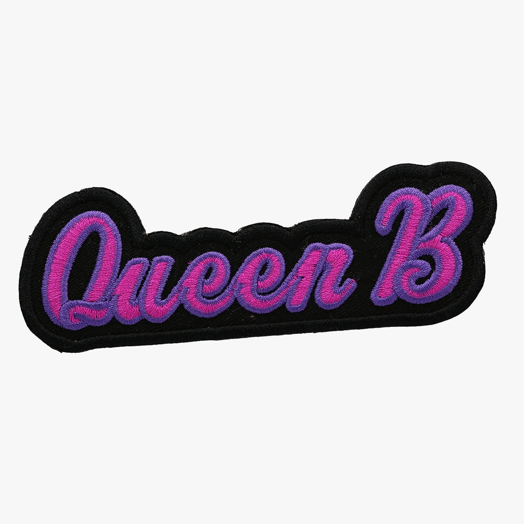 Queen B, Embroidered Patch - Etsy
