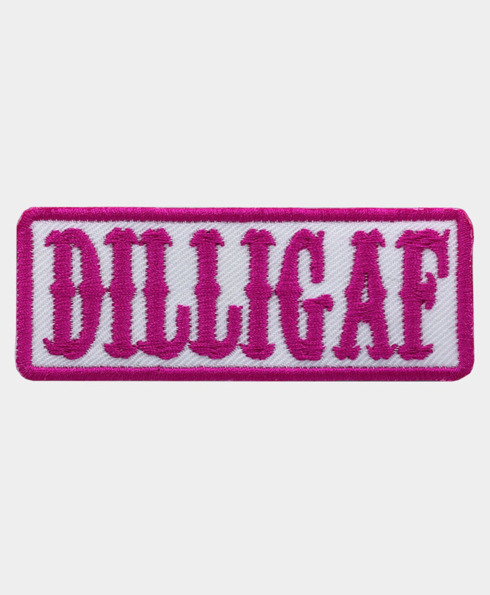 DILLIGAF Biker Patch WP - Etsy