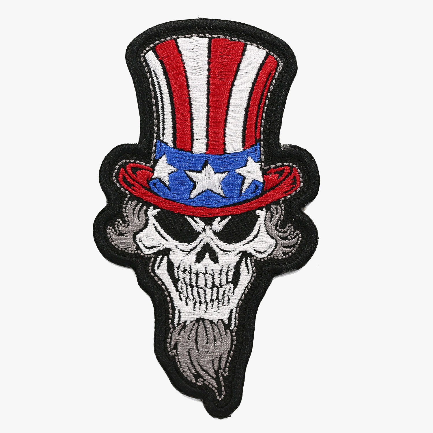 Uncle Sam Skull Drawing