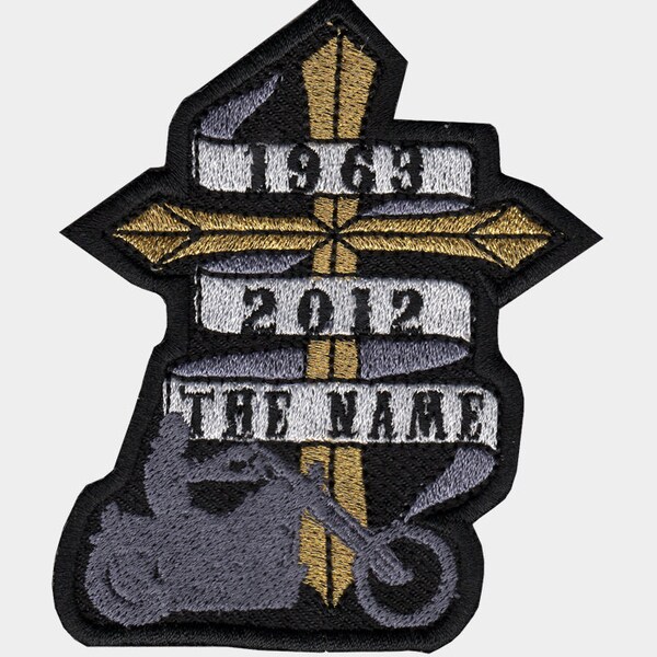 Biker Memorial Patch - Etsy