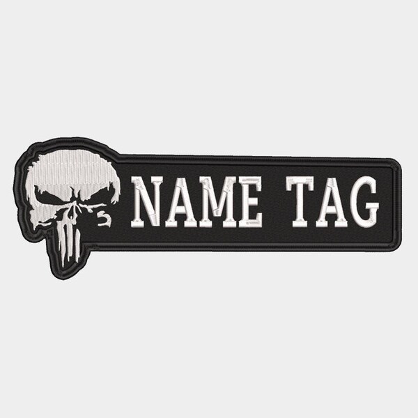 Embroidered Skull Patch - Etsy