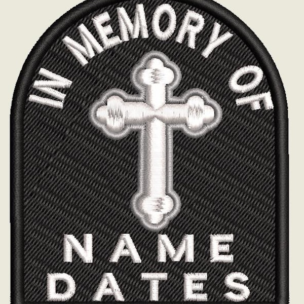 Memorial Patch Biker - Etsy
