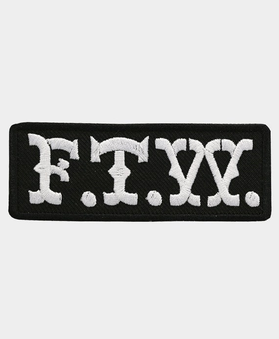 FTW Biker Patch BBW | Etsy