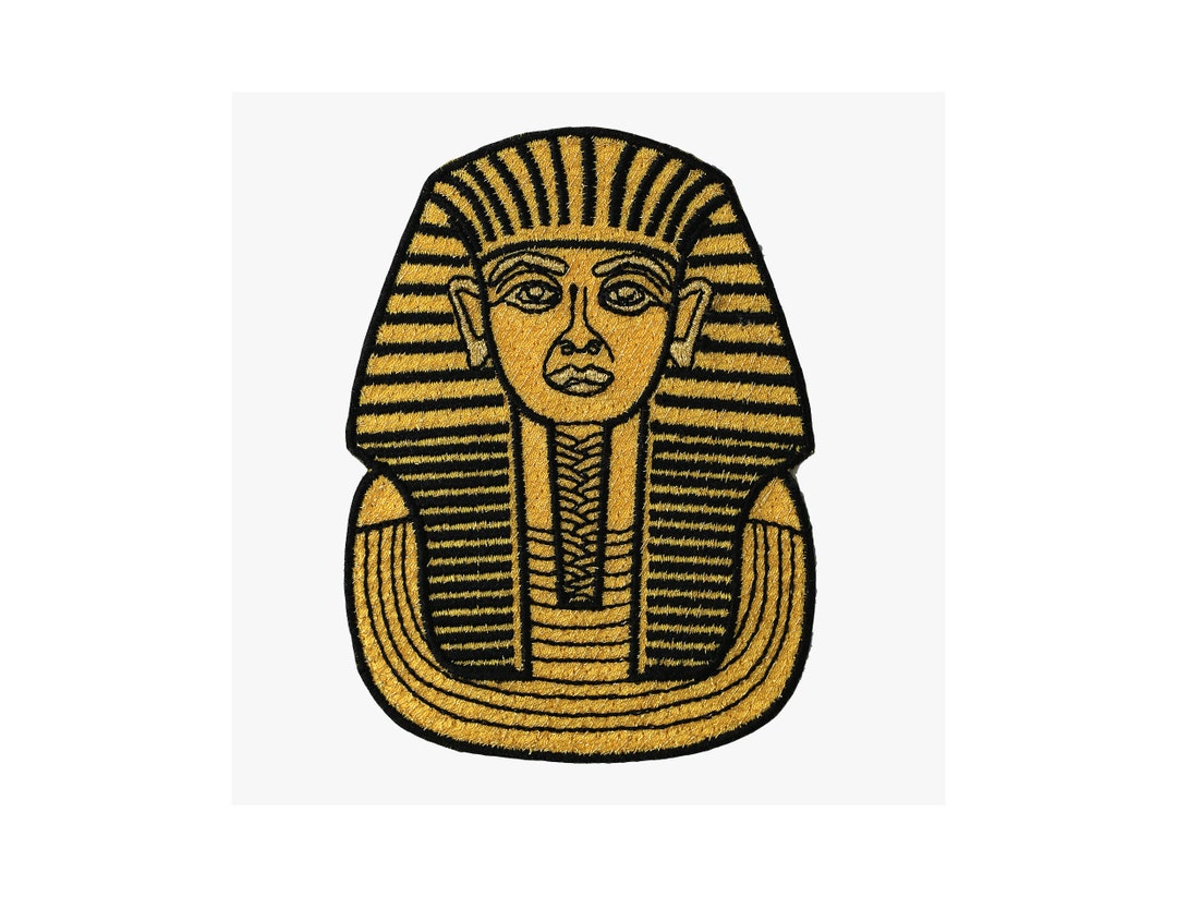 Pharaoh Embroidery Biker Patch - Etsy
