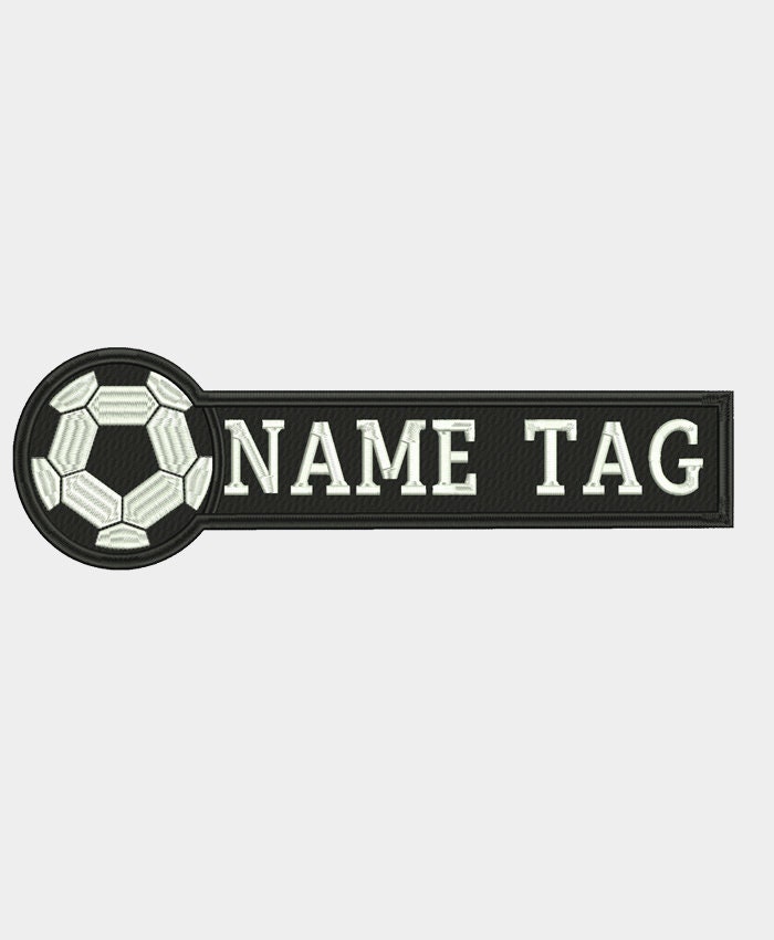 Soccer Name Tags