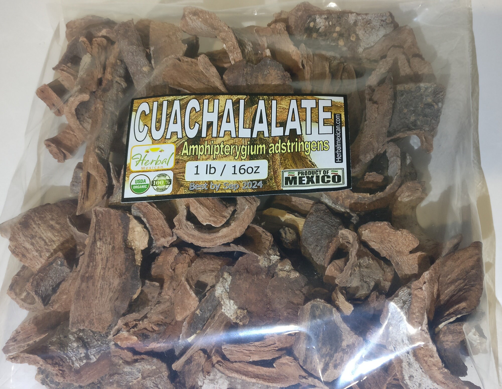 Cuachalalate Bark, Seca Palo, Cuachinala 16oz Organic Wild Mexican ...