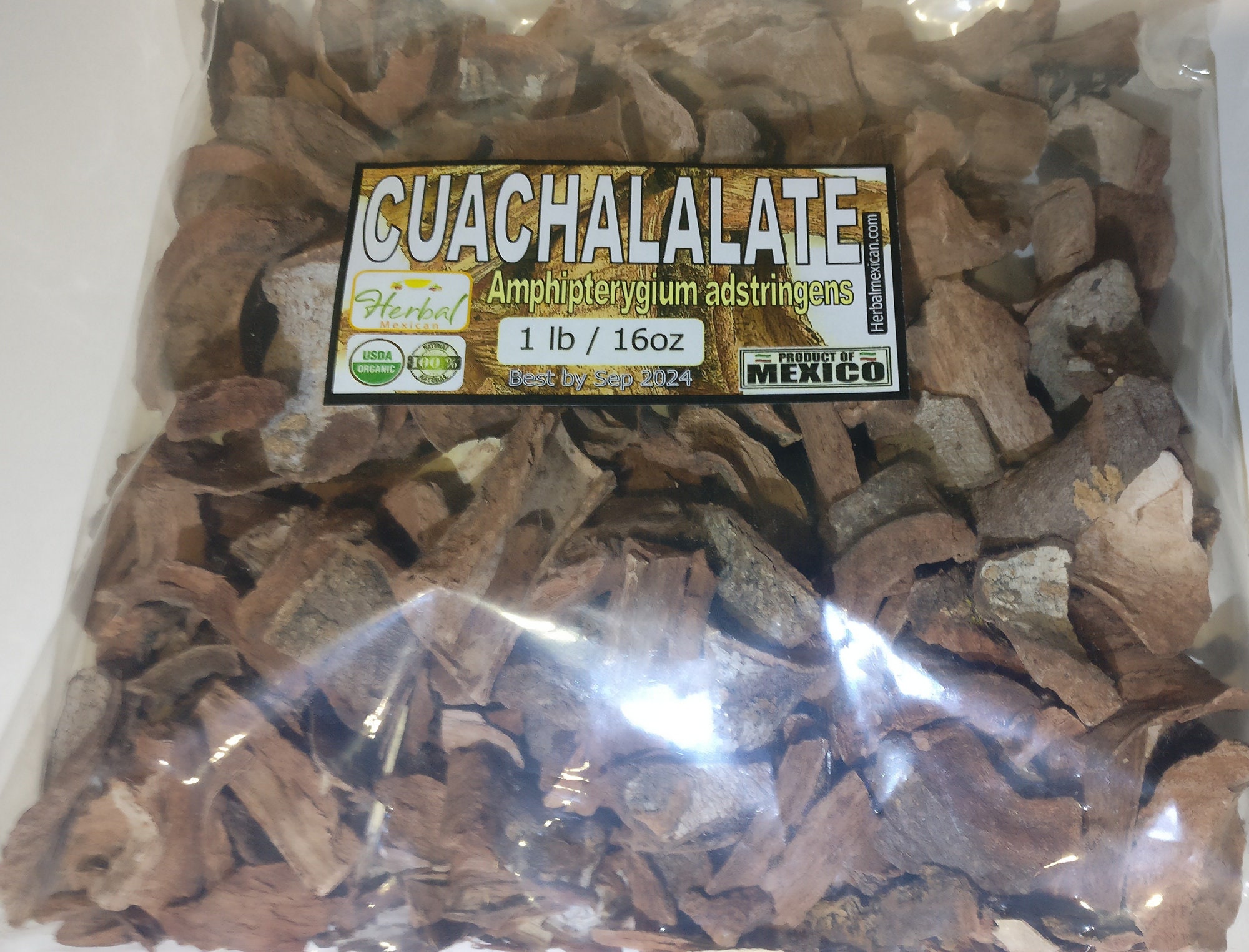 Cuachalalate Bark, Seca Palo, Cuachinala 16oz Organic Wild Mexican ...