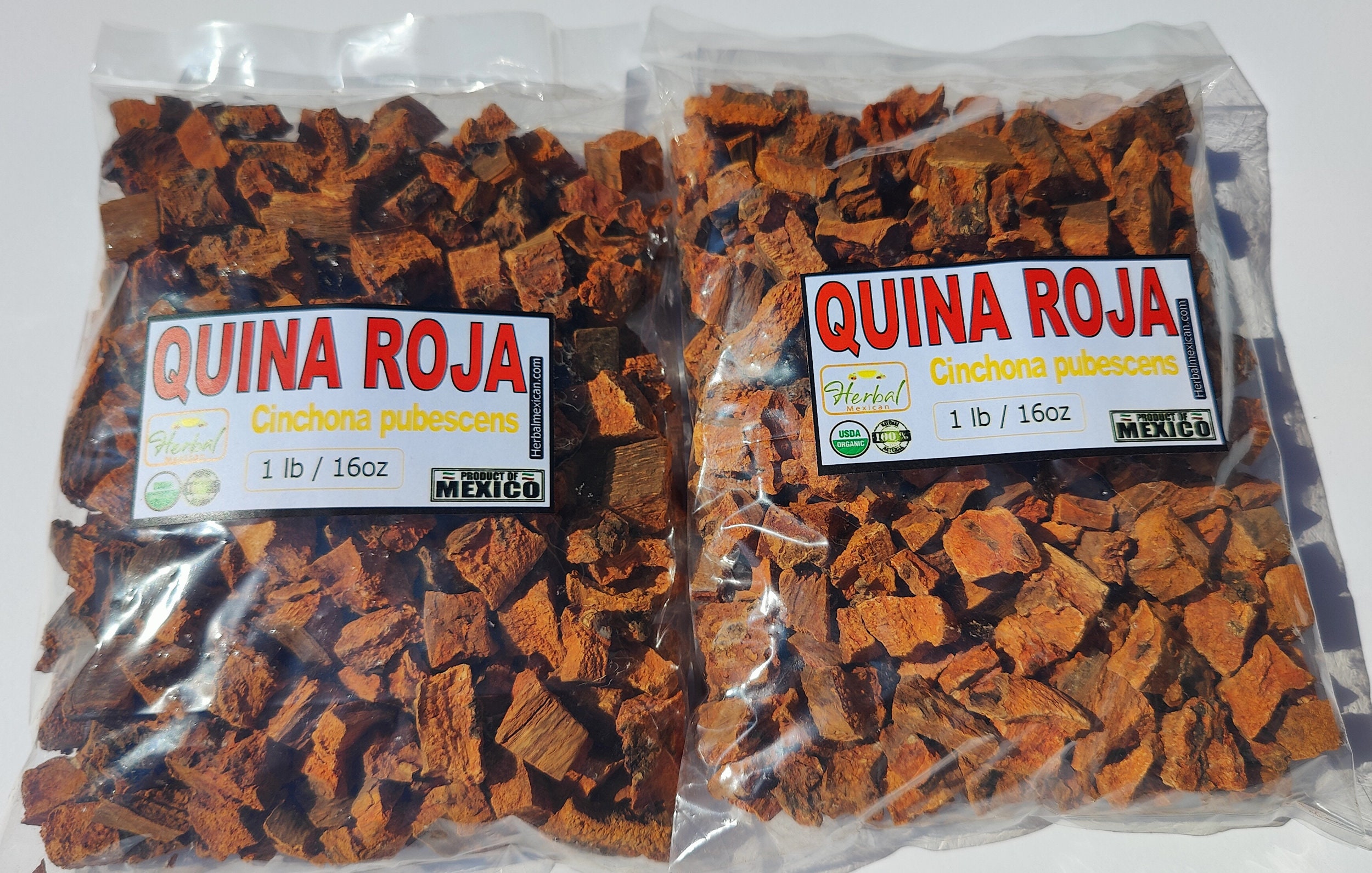 Quina Roja,cinchona, Abrojo Rojo, Corteza De Quina Peruvian Quinine ...