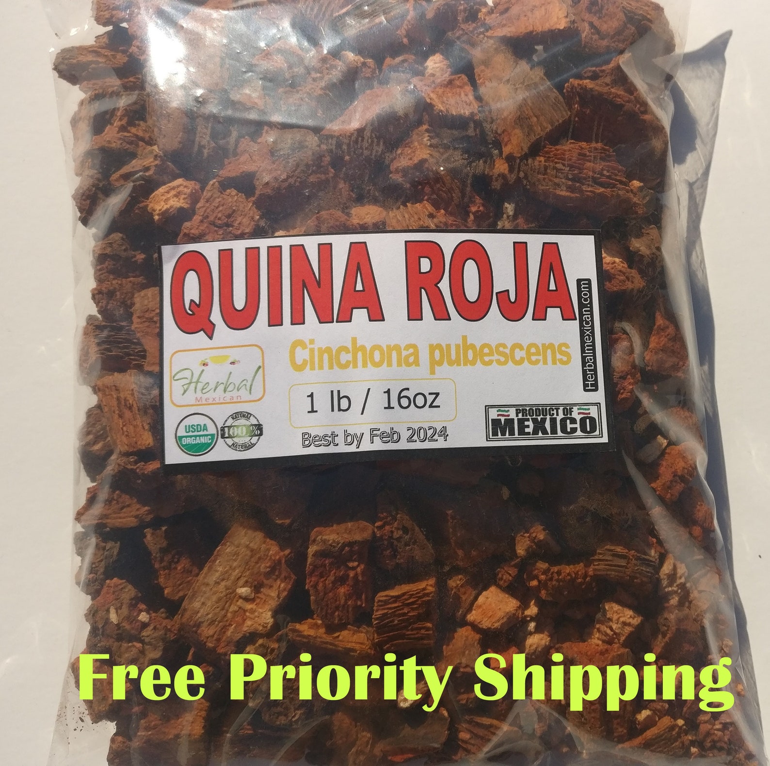 Quina Rojacinchona Abrojo Rojo Corteza De Quina Peruvian - Etsy