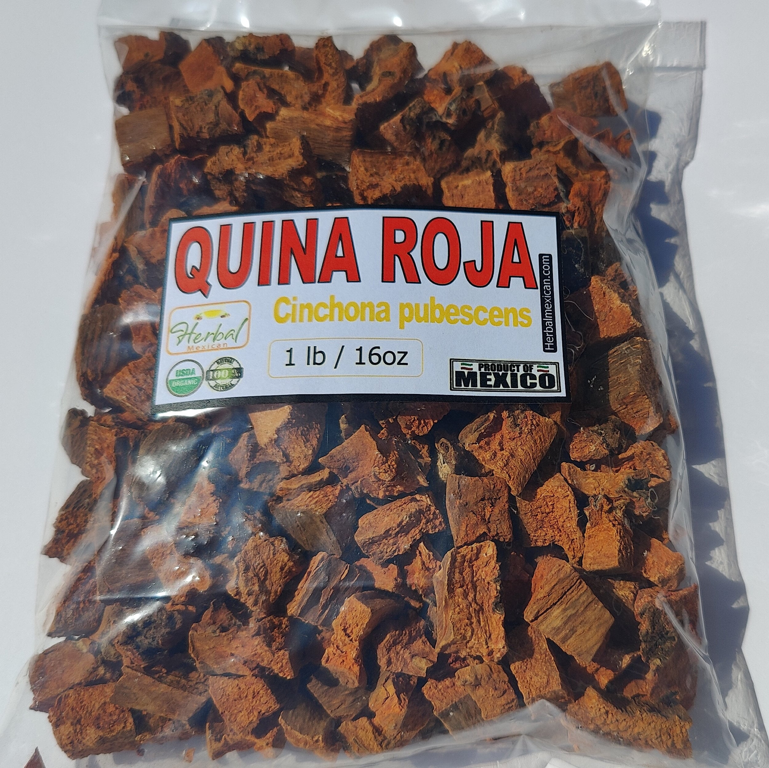 Quina Roja,cinchona, Abrojo Rojo, Corteza De Quina Peruvian Quinine ...