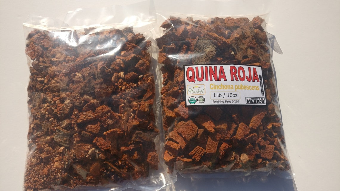 Quina Rojacinchona Abrojo Rojo Corteza De Quina Peruvian - Etsy