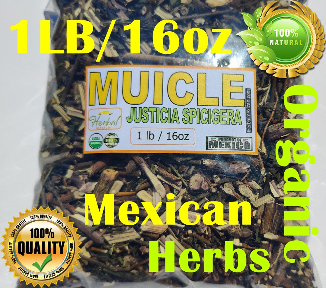 Muicle 16oz, Organic Muicle, Mexican Honeysuckle, Muicle Hierba/tea ...
