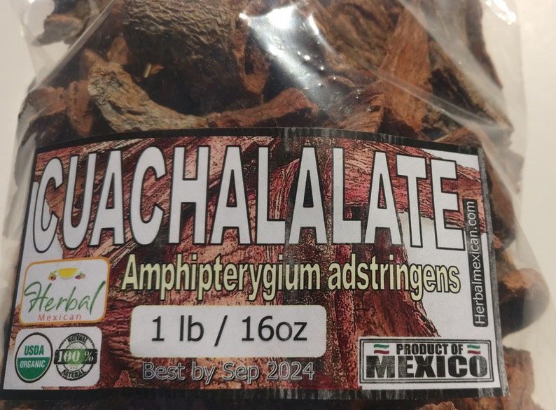 Cuachalalate Bark, Seca Palo, Cuachinala 16oz Organic Wild Mexican ...
