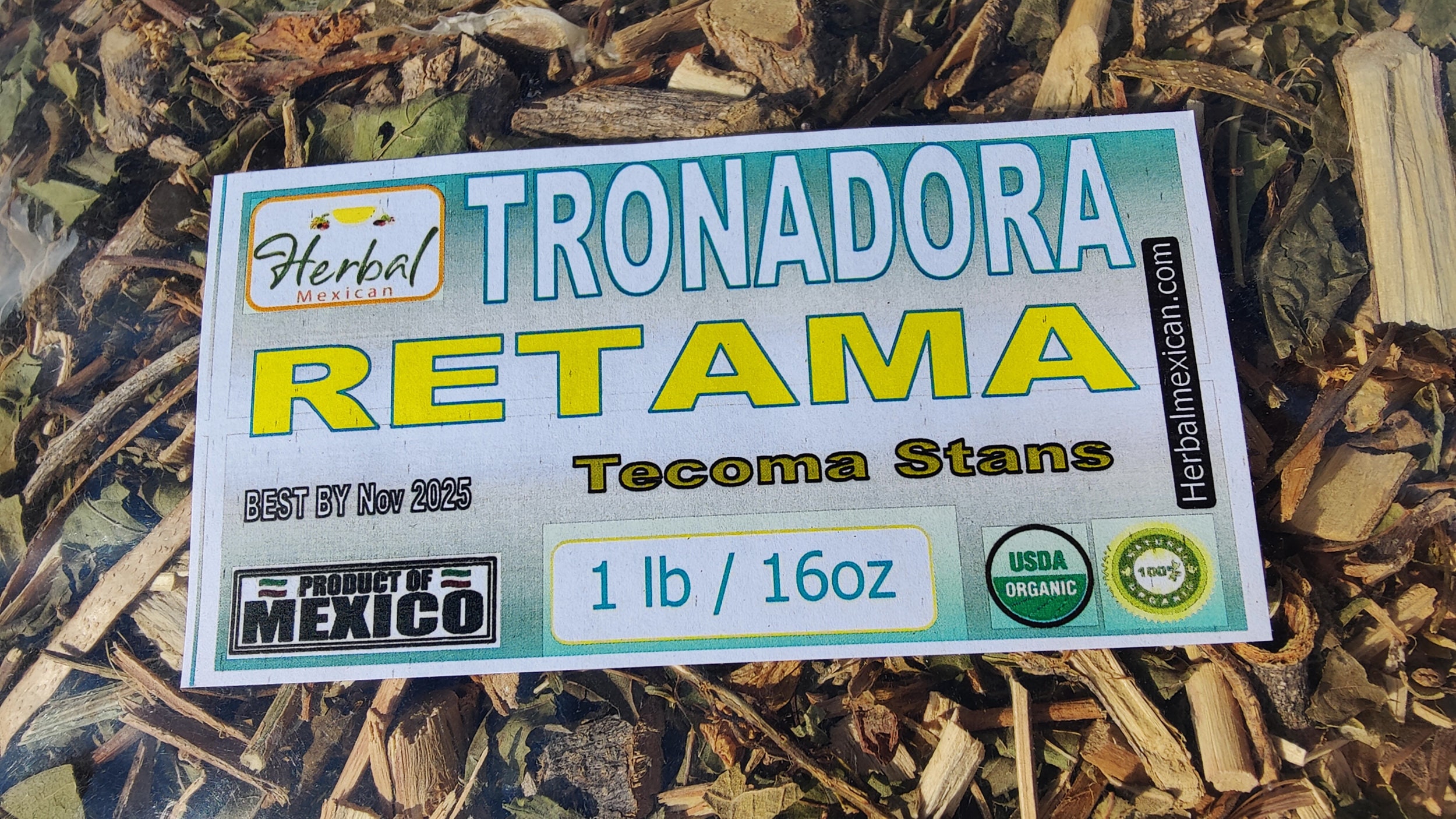 Tronadora Retama Diabetina 16oz Esperanza Tacoma Stans Trumpet Yellow ...