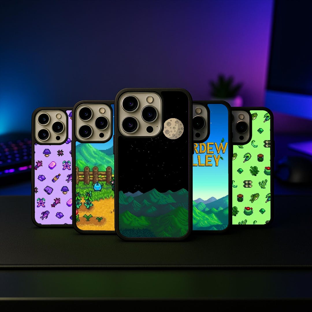 Junimo Stardew Valley Fan Art Phone Case, Cottagecore Farming Game ...