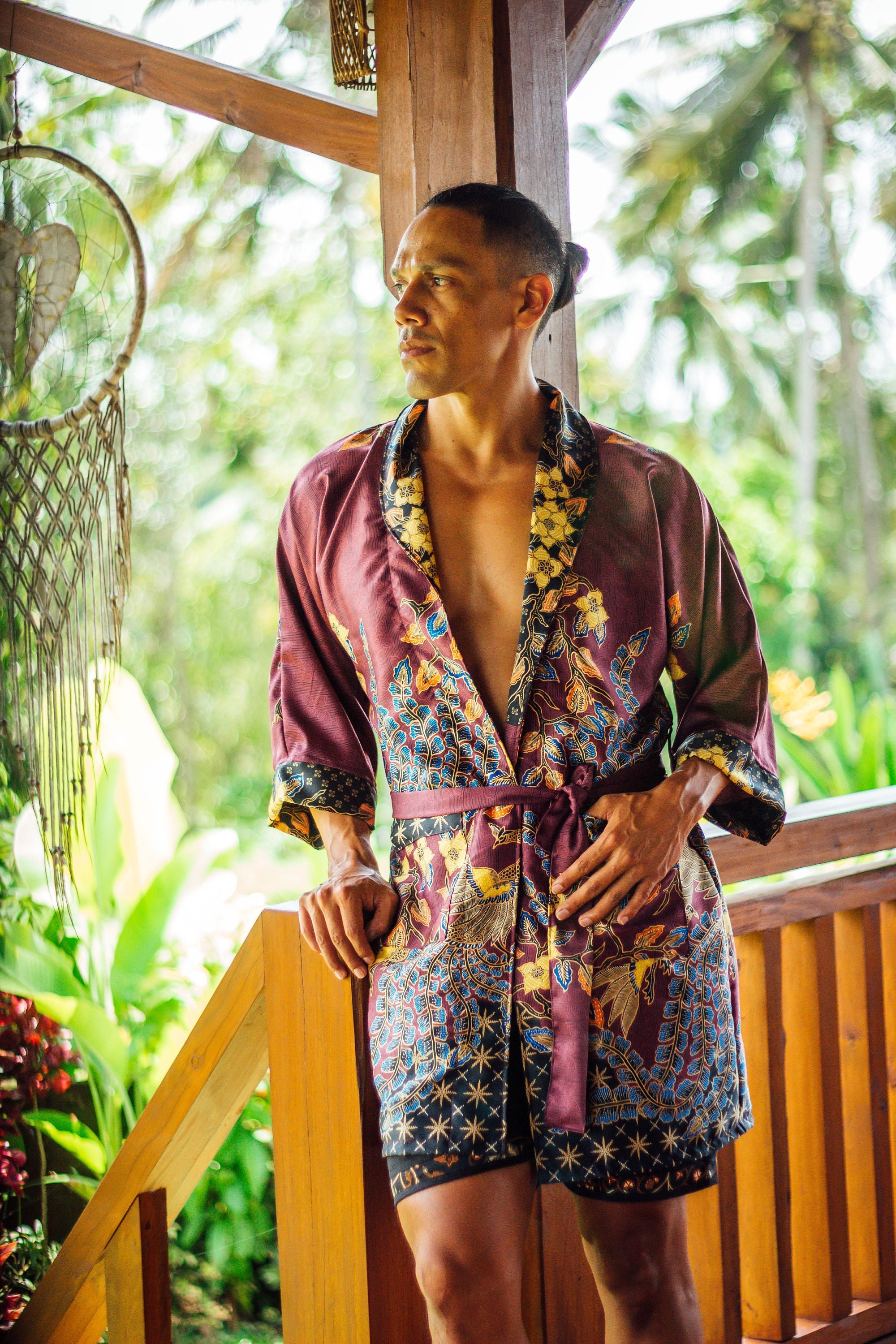 Man Kimono/ Man Robe - Etsy