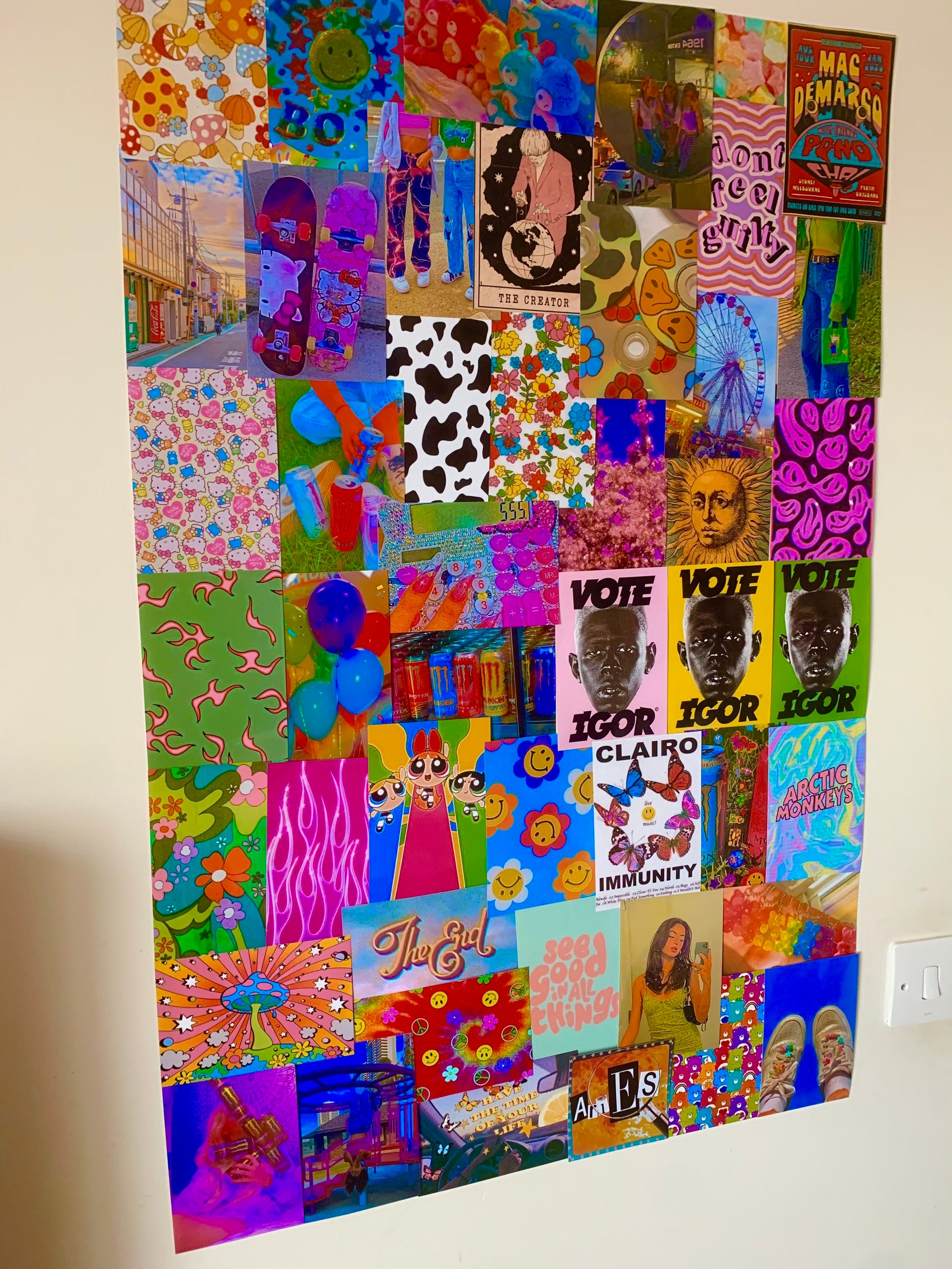 Kidcore Aesthetic Collage Kit 6x4 and 4x4 Inches Prints Pack - Etsy UK