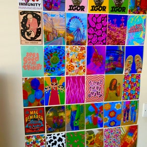 Kidcore Aesthetic Collage Kit 6x4 and 4x4 Inches Prints Pack - Etsy