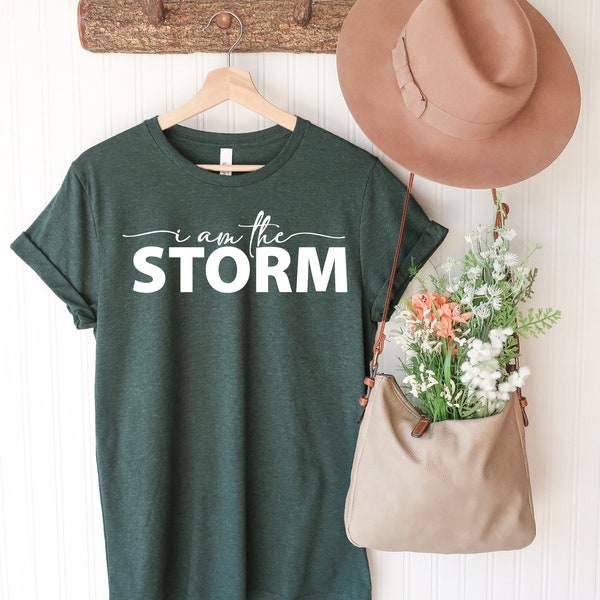 I Am the Storm Shirt - Etsy